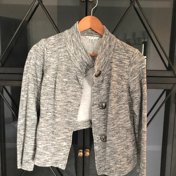 CAbi | Jackets & Coats | Cabi Hourglass Gray Jacket | Poshmark